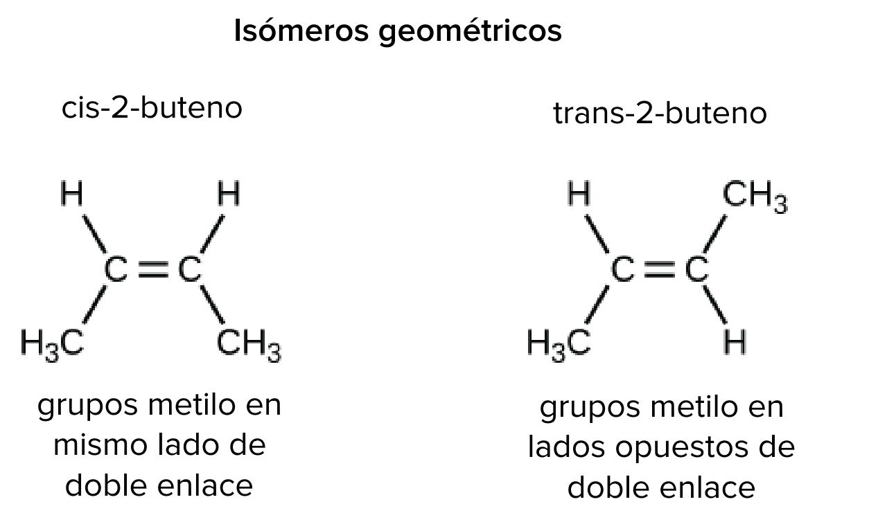 Estructuras e isómeros de hidrocarburos